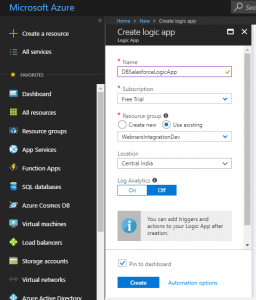 Creating Azure Logic App for Salesforce Integration Webner Blogs - eLearning, Salesforce, Web ...