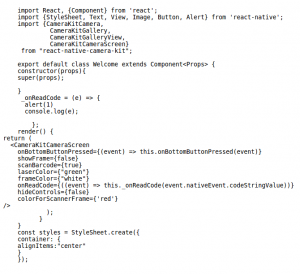 How to get scan QR Code or Barcode in React Native app Webner Blogs ...