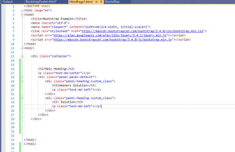 What is Bootstrap Panel? How to use it? - Webner Blog