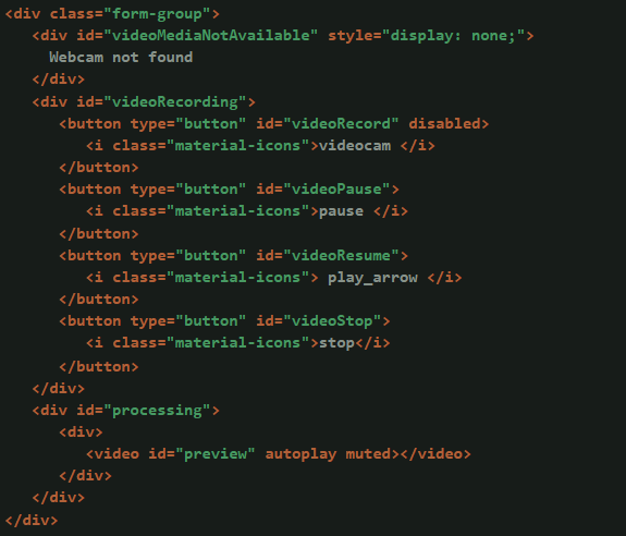 Record Video On Web Through Javascript Programming Language