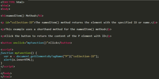 Htmlcollection Elements And Nodelist Collection